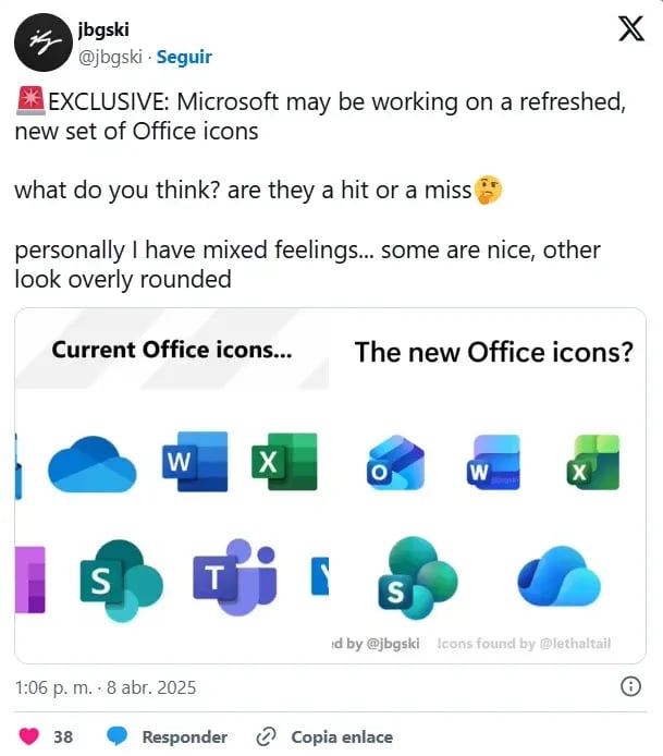 Nuevos iconos de Microsoft 365: Diseños Modernos en 3D